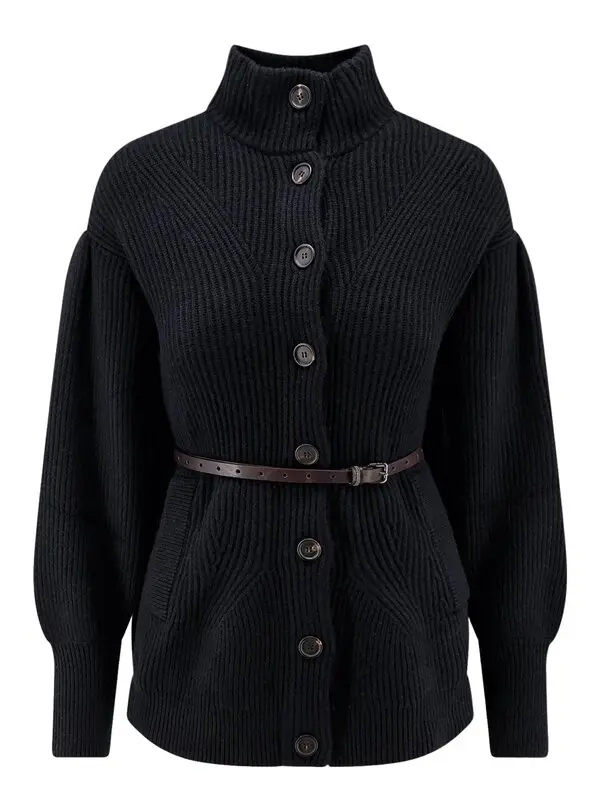 Brunello Cucinelli Wool, Cashmere And Silk Blend Cardigan - Multicolor