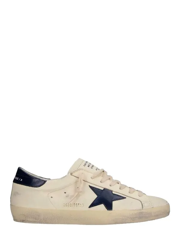 GOLDEN GOOSE Super Star Leather Sneakers - Multicolor