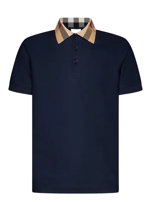Burberry Polo In Cotone - Multicolor