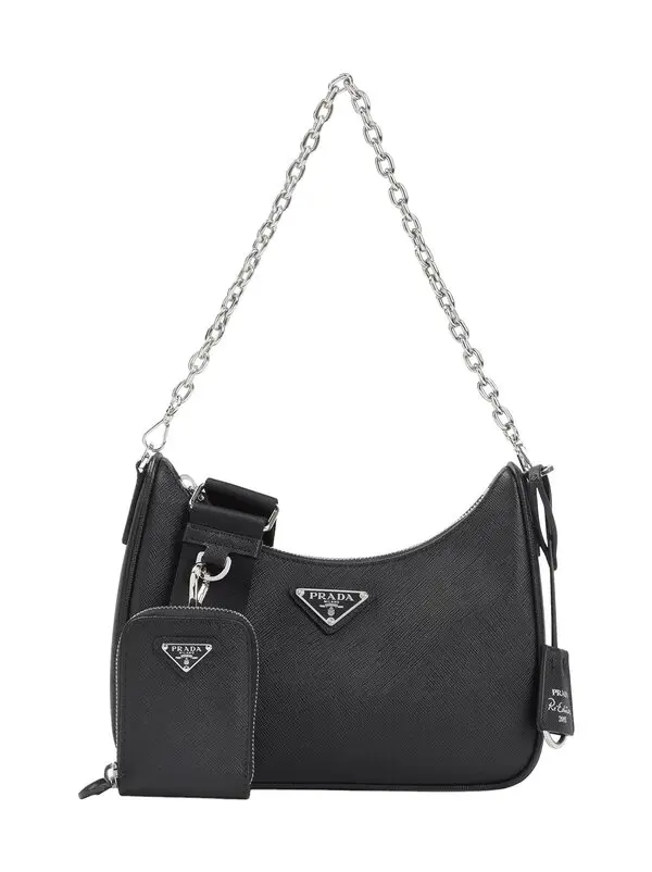 Prada Bandoliera Shoulder Bag - Black