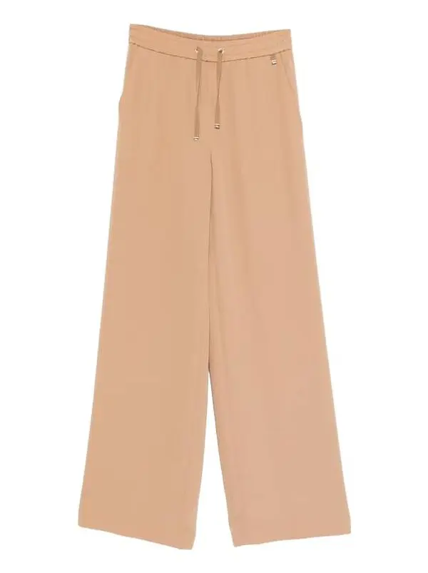 Herno Neutrals Trousers Palazzo Pants - Cream