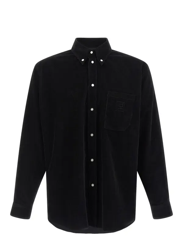 Fendi Corduroy Shirt - Black