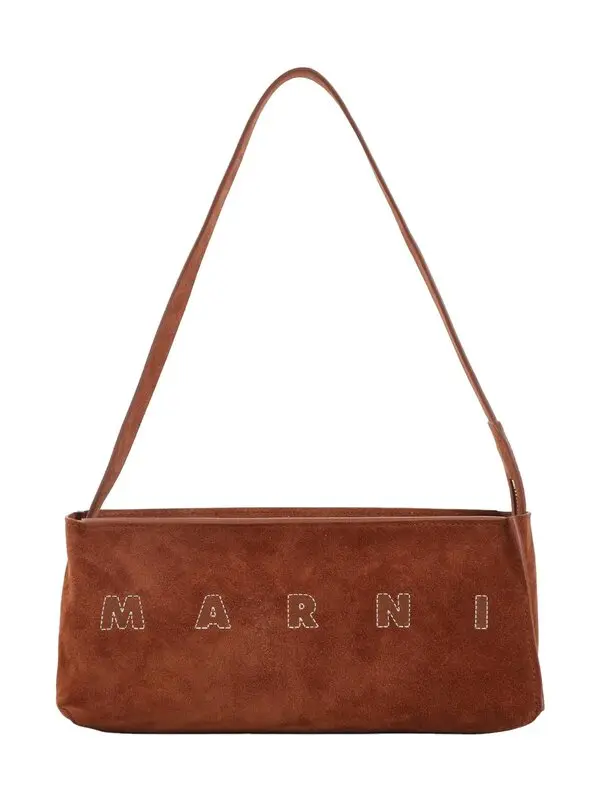 Marni Museo Hobo Pochette - Brown