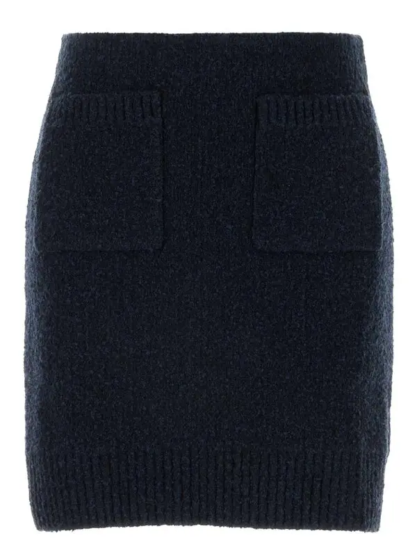 Bottega Veneta Boucle Mini Skirt - Blue