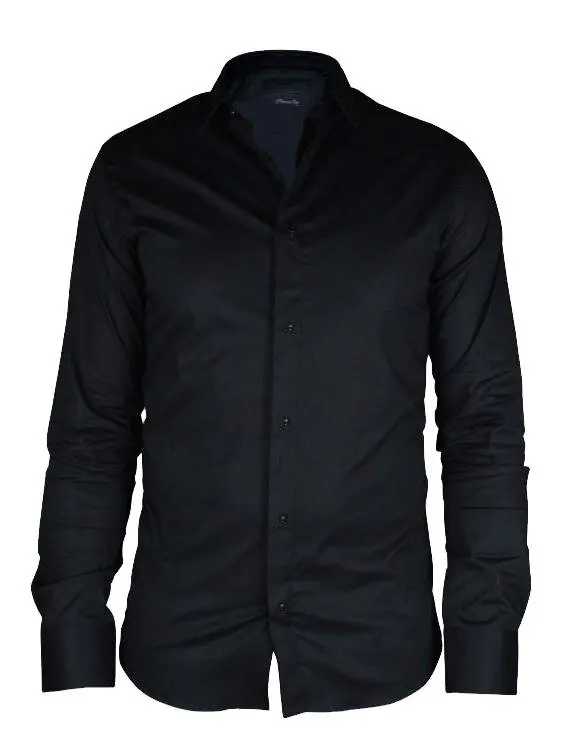 Philipp Plein Ls Skull Shirt - Black