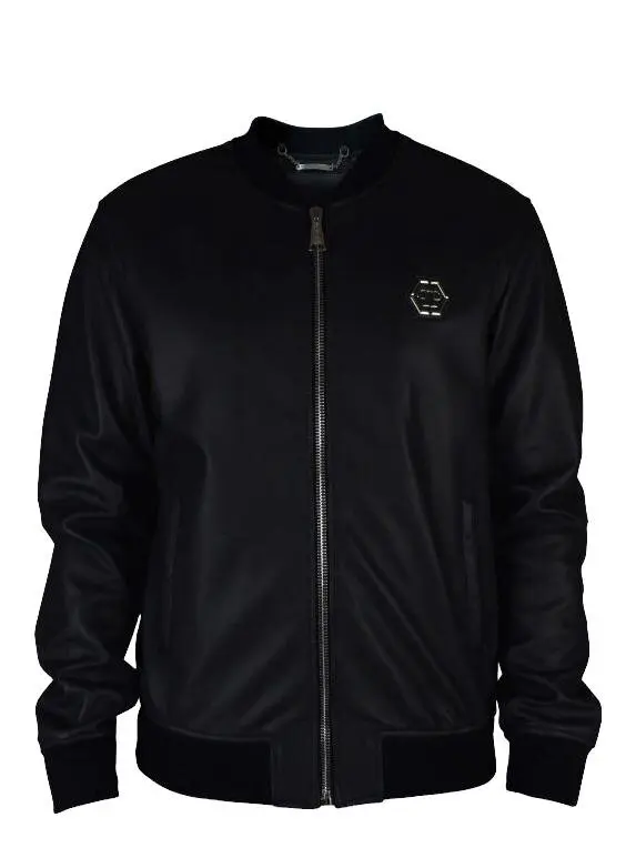 Philipp Plein Bomber Jacket - Black