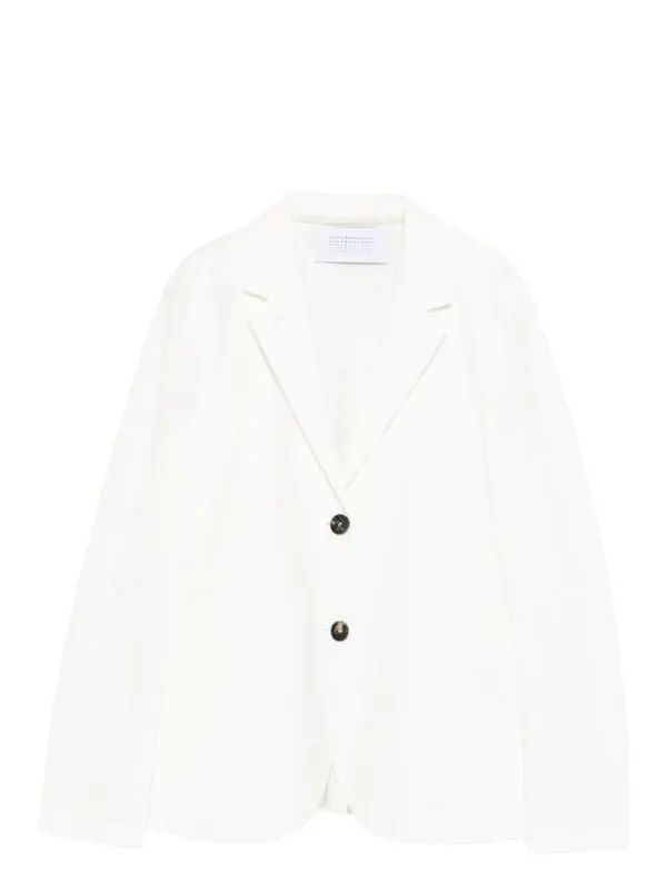 Harris Wharf London Cotton Blazer - White
