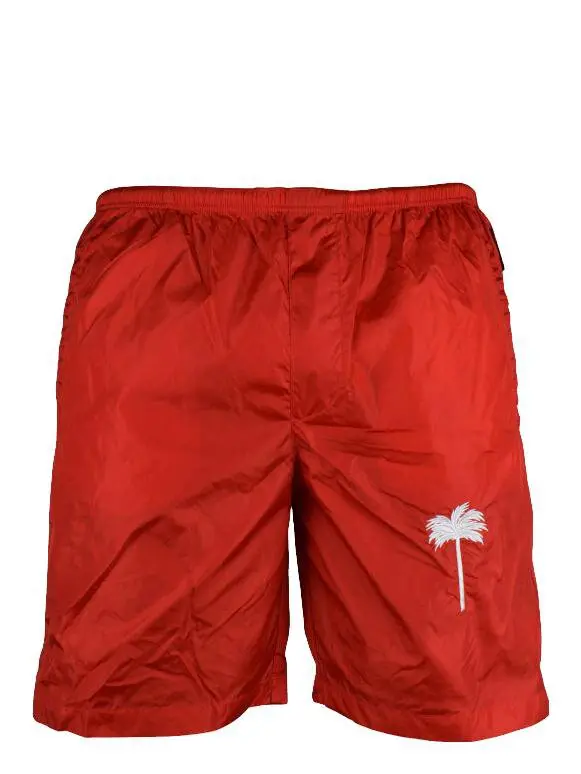Palm Angels Swim Shorts - Red