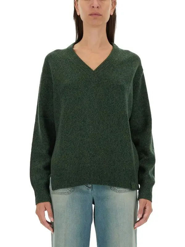 Victoria Beckham Wool Jersey - Green
