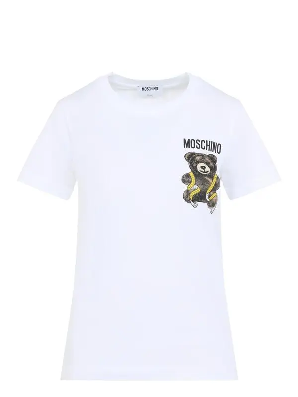 Moschino Mini Teddy Tee - White