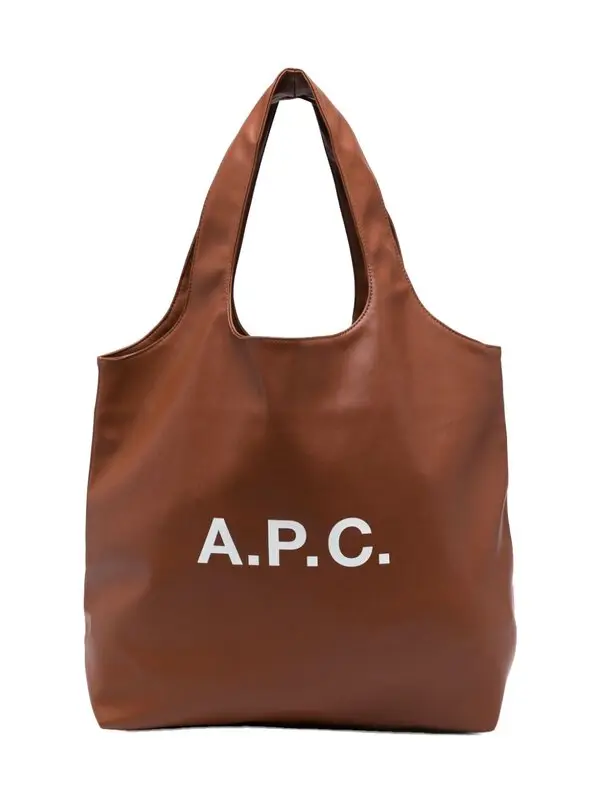 A.p.c. Ninon Tote Bag - Brown