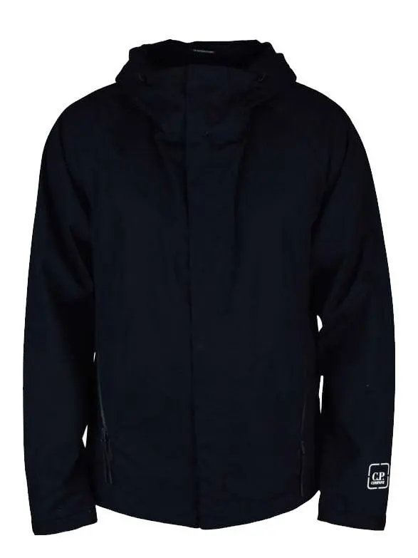 C.P. COMPANY Hydro Stop Tela Waterproof Hooded Jacket - Blue