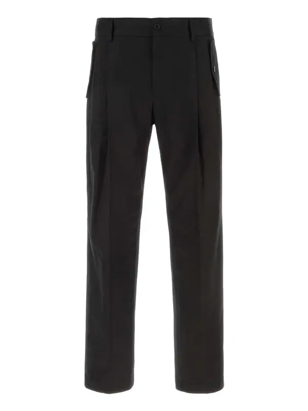 Dolce & Gabbana Stretch Cotton Pant - Black