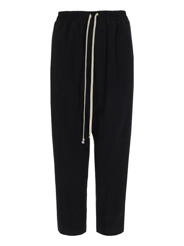 Rick Owens Viscose Acetate Pants - Black