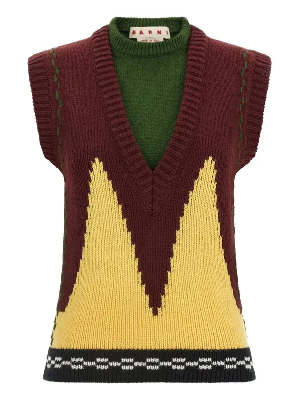 Marni Knit Vest - Multicolor