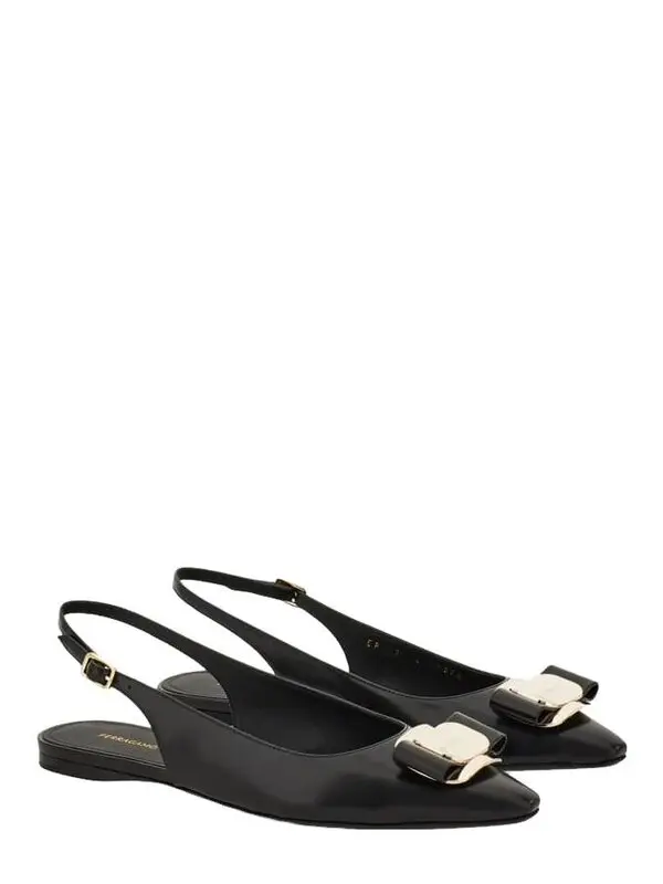 FERRAGAMO Ballet Flats - Black