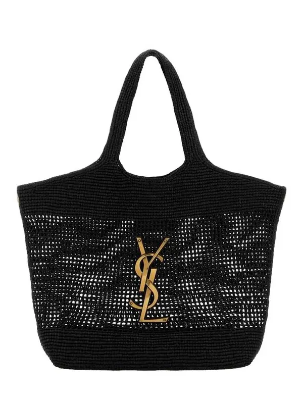 Saint Laurent Tote Bags - Black