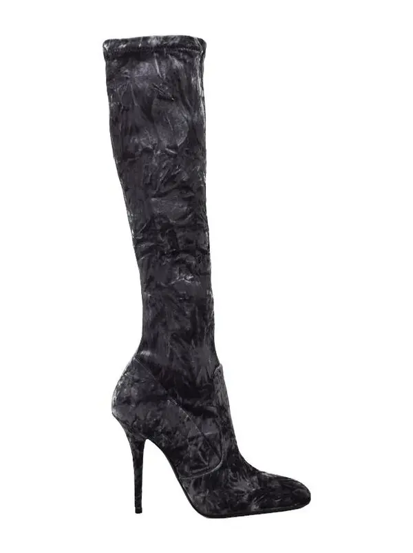 Saint Laurent Talia Boots - Gray