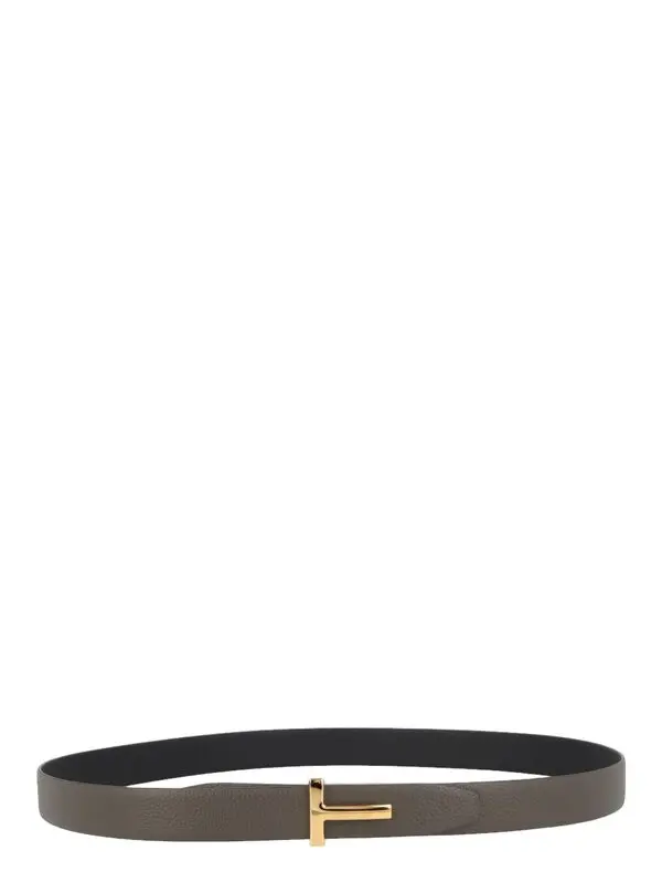 TOM FORD Cintura T Icon In Pelle Fiore - Multicolor