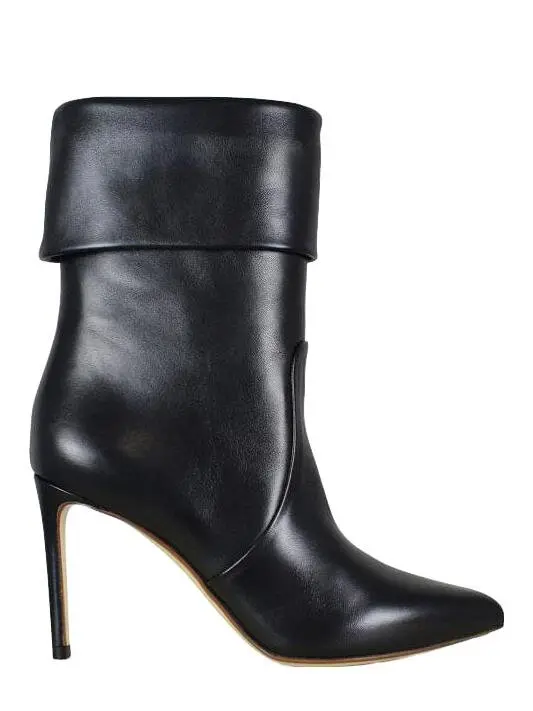 FRANCESCO RUSSO Leather Boots - Black