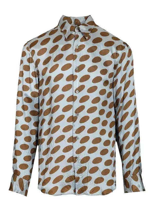 Dries Van Noten Caper Shirt - Gray