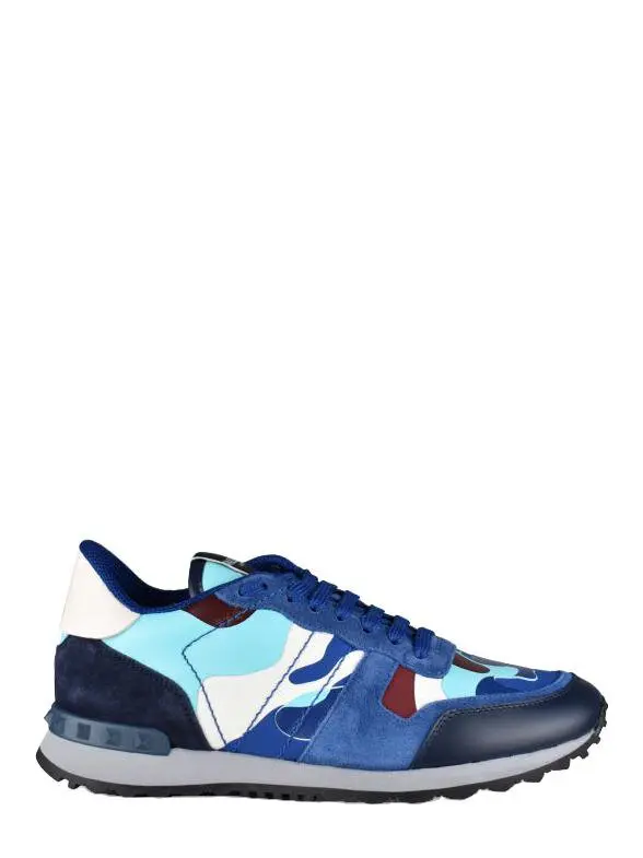 Valentino Garavani Rockrunner Sneakers - Blue