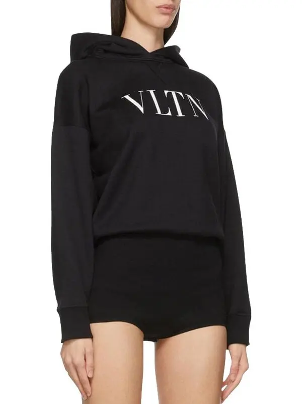 Valentino Garavani Hooded Bodysuit - Black