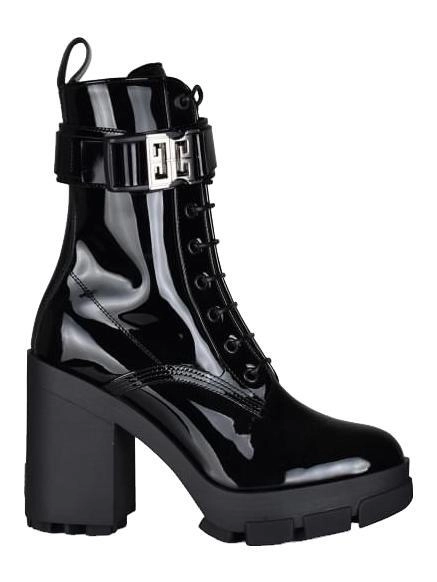 Givenchy Calf Leather Boots - Black