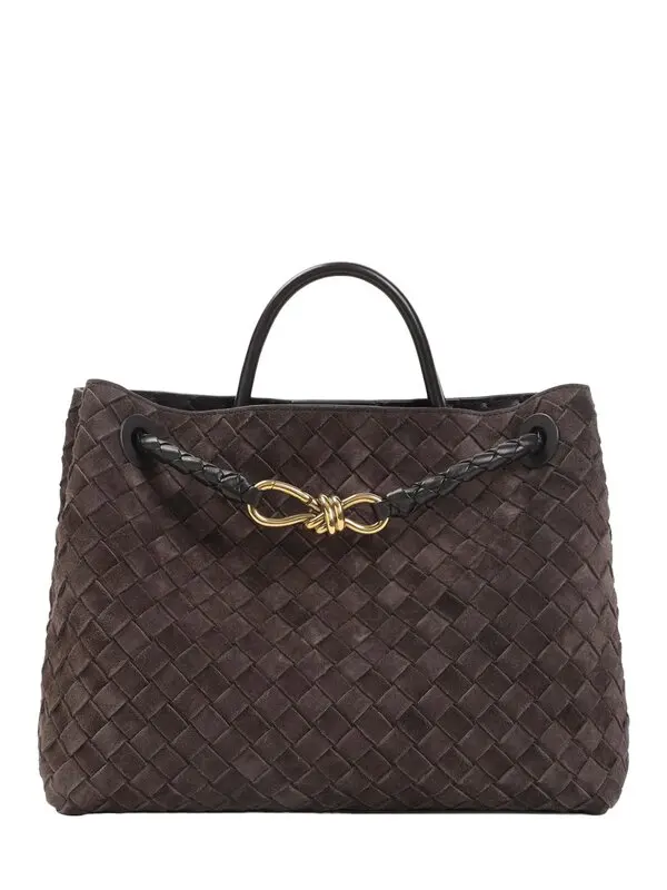 Bottega Veneta Andiamo Bag - Brown