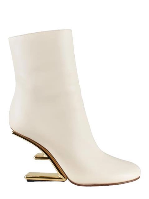 Fendi First Boots - White