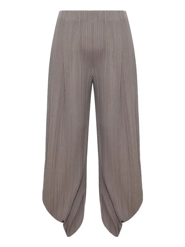 Giorgio Armani Pleated Jersey Trousers - Multicolor