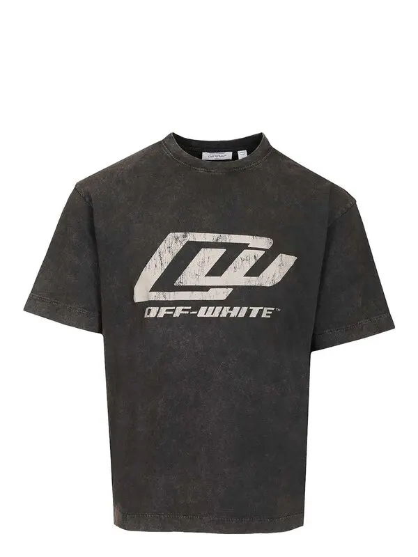Off-White Racing Skate T-shirt - Black
