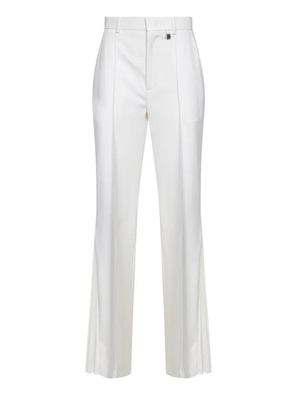 Giuseppe Di Morabito Virgin Wool Flared Trousers - Multicolor