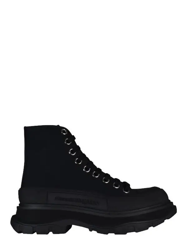 Alexander McQueen Tread Slick High Sneakers - Black