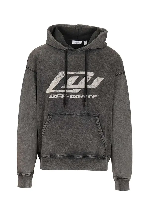Off-White Racing Skate Hoodie - Black