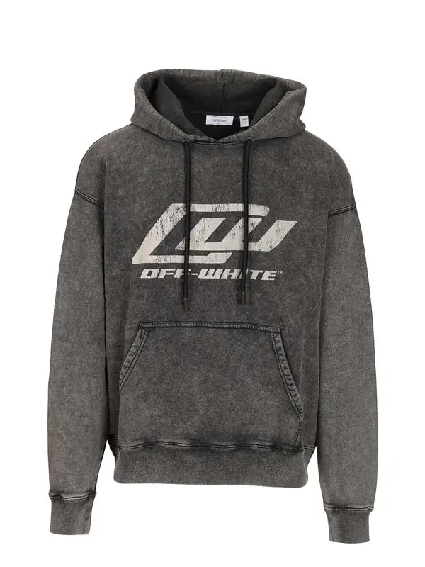 Off-White Racing Skate Hoodie - Black