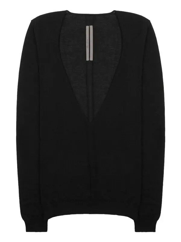 Rick Owens Wool Pullover - Black