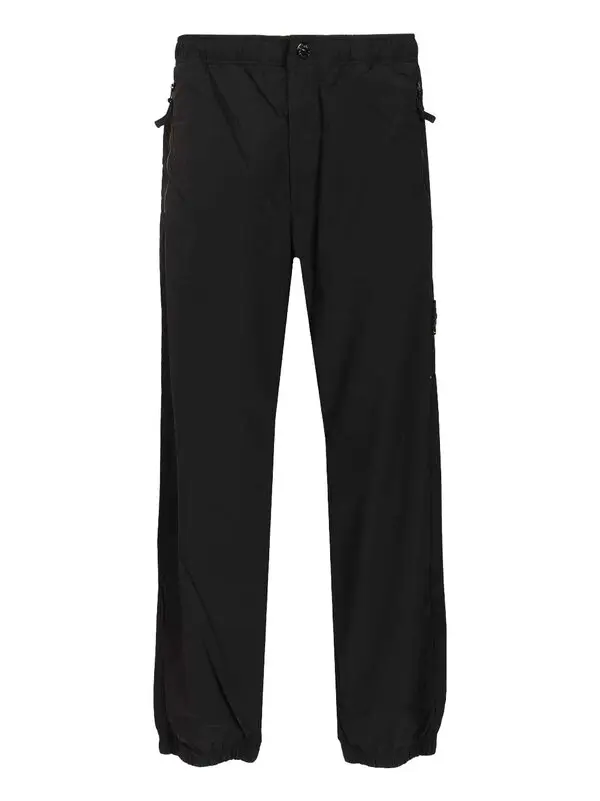 Stone Island Tech Fleece Jogger Pants - Black