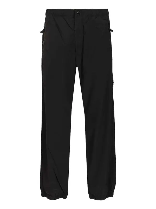 Stone Island Tech Fleece Jogger Pants - Black