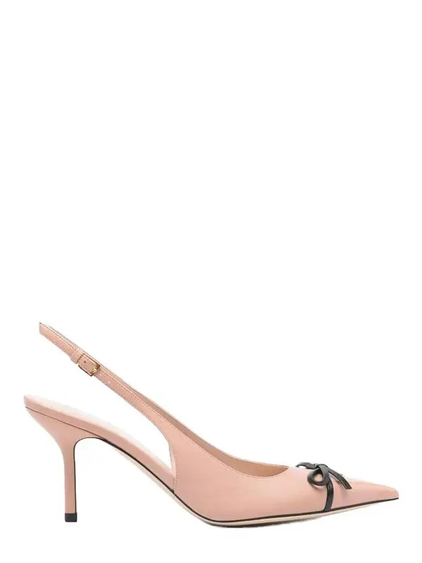 Valentino Garavani Bepointy Patent Leather Pumps - Pink