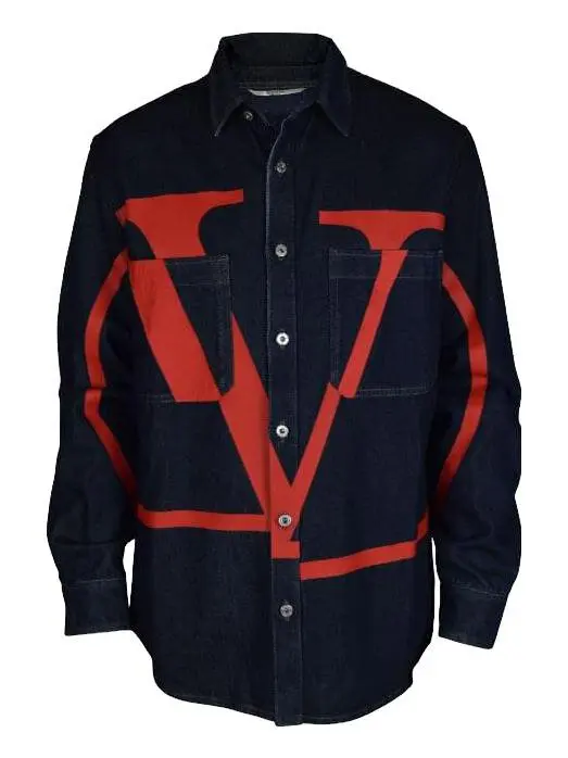 Valentino Garavani Denim Jacket - Blue