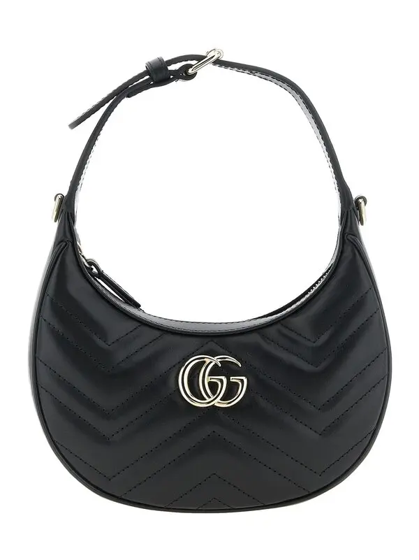 Gucci Gg Marmont Small Shoulder Bag - Black