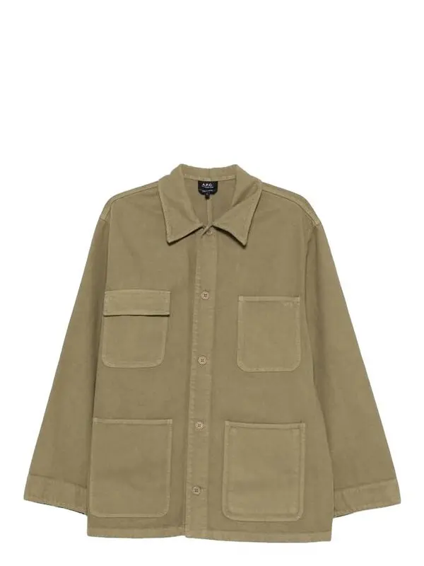 A.p.c. Jackets Shirt Jackets - Green