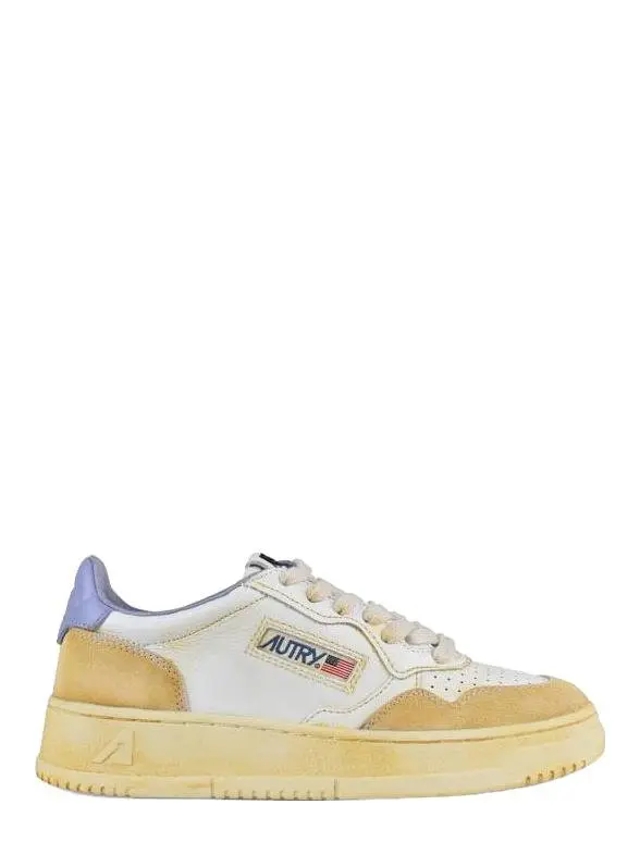 AUTRY Super Vintage Low-top Sneakers - White