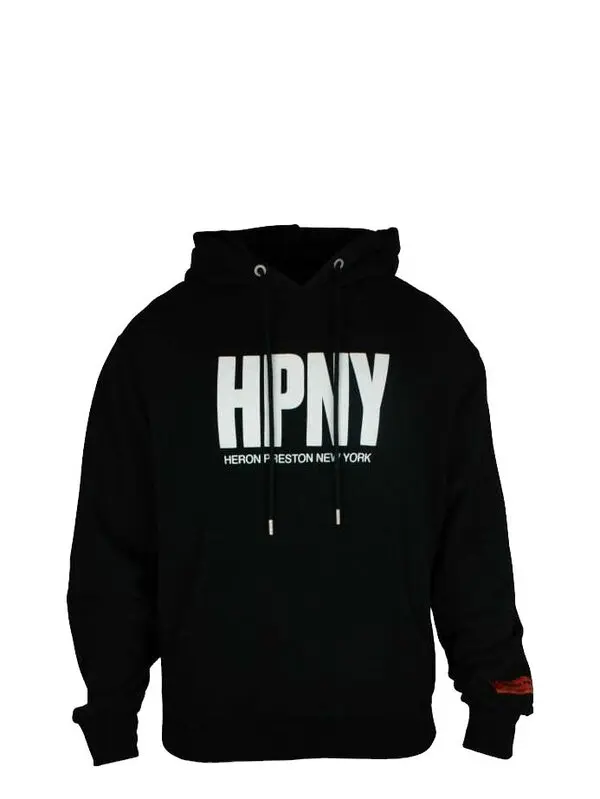Heron Preston Hooded Sweatshirt - Black