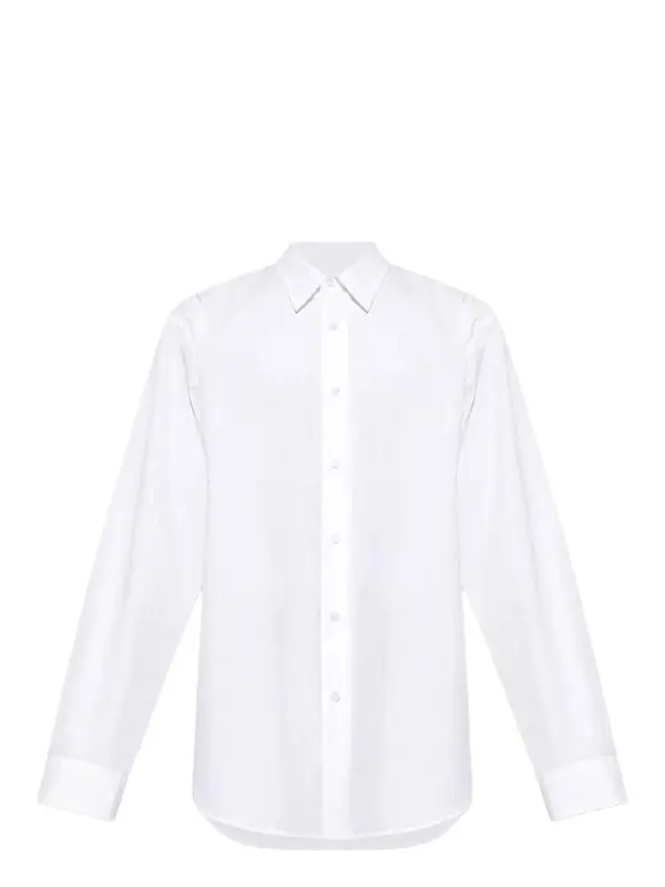 Dries Van Noten Caper Cotton Poplin Shirt - White