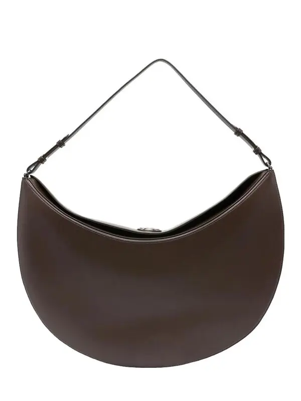 Jacquemus Leather Sculptural Shoulder Bag - Brown