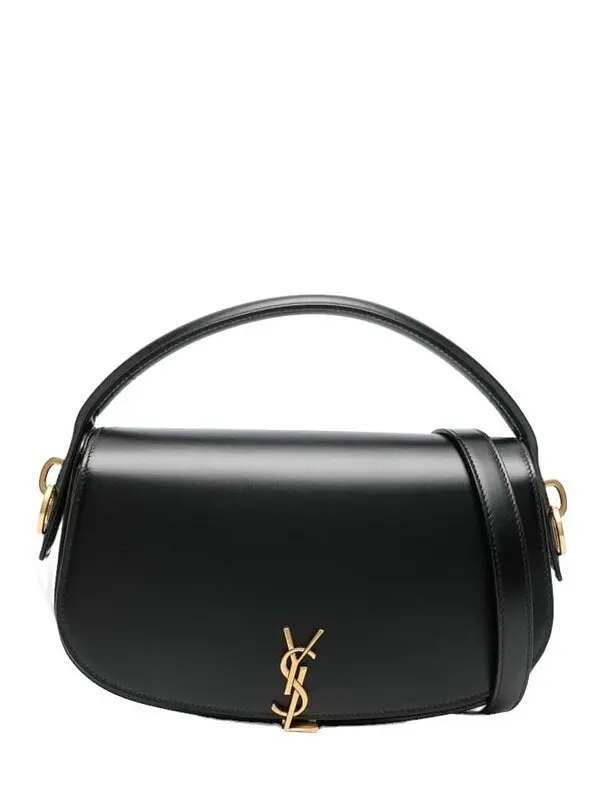 Saint Laurent Calfskin Shoulder Bag - Black