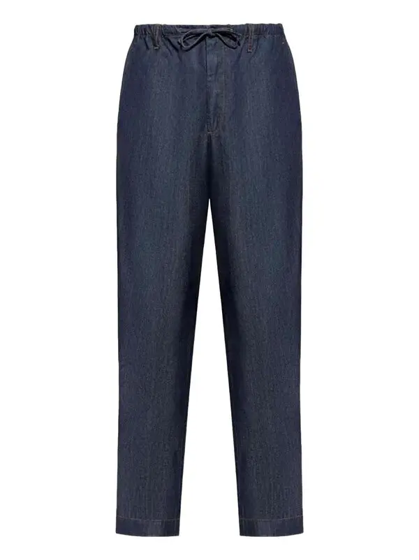 Dries Van Noten Penny Long Jeans - Blue