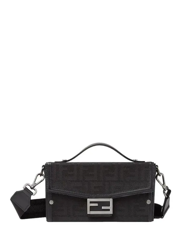 Fendi Leather Satchel Bag - Black
